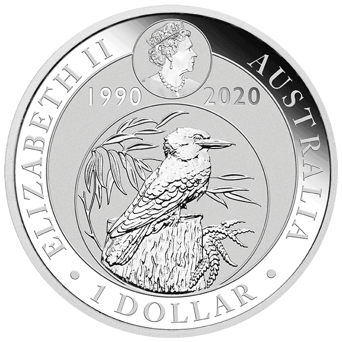 2020 Perth Mint Silver Kookaburra Coin 1kg - Bullion Now