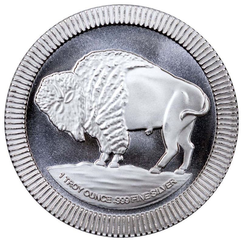 US Silver Buffalo Stackable Round 1oz - Bullion Now