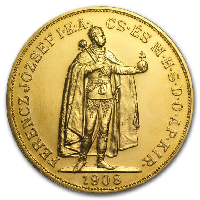 100 Korona Gold Coin - Bullion Now