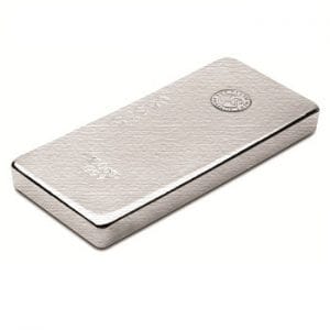 Perth Mint Silver Cast Bar 100oz - Bullion Now