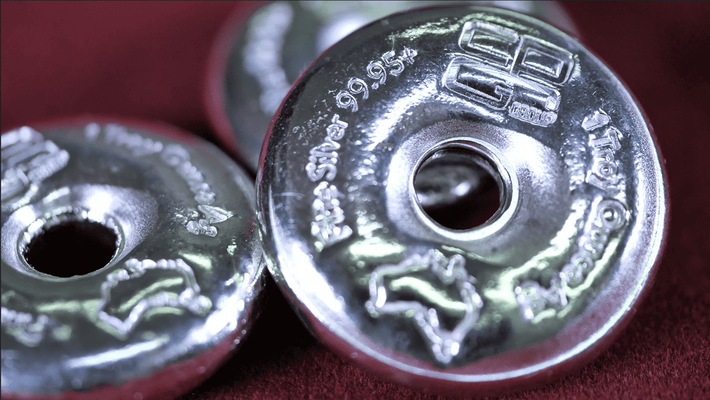 Locally Produced Silver Donut Bar 1oz - Bullion Now