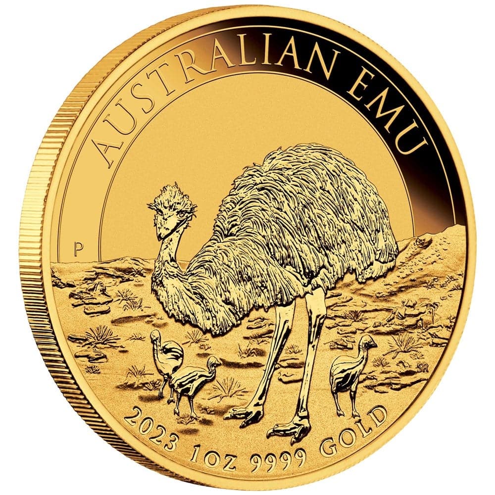 2023 Perth Mint Gold Emu Coin 1oz - Bullion Now