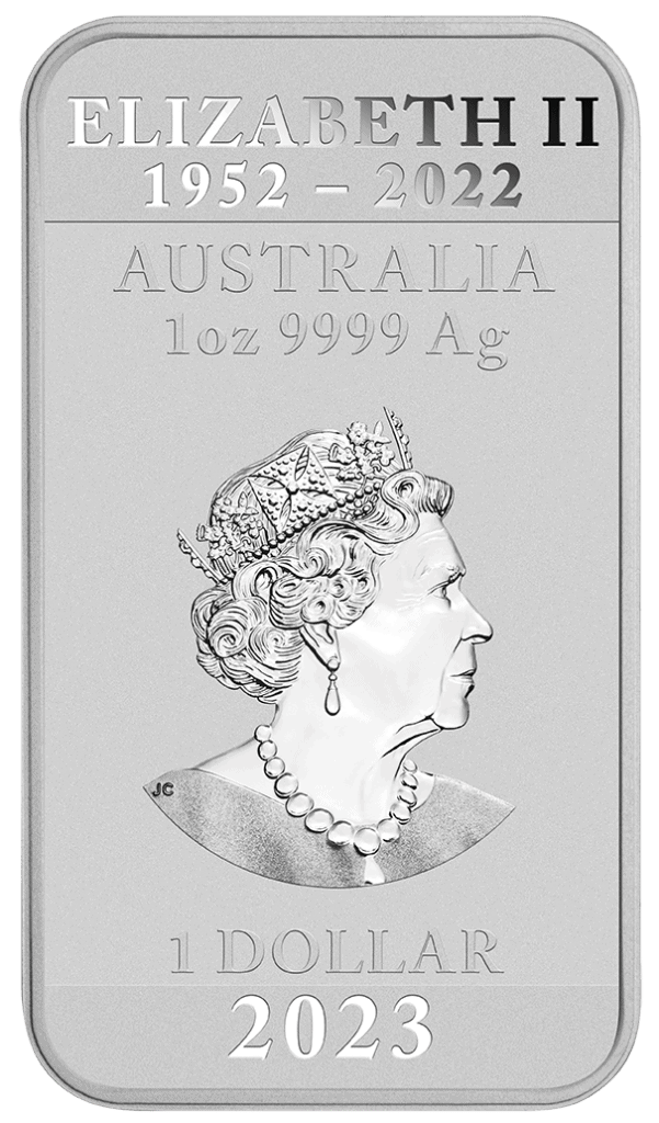 2023 Perth Mint Silver Dragon Rectangular Coin 1oz - Bullion Now