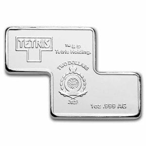 2023 Silver Tetris Niue S Block Coin 1oz - Bullion Now