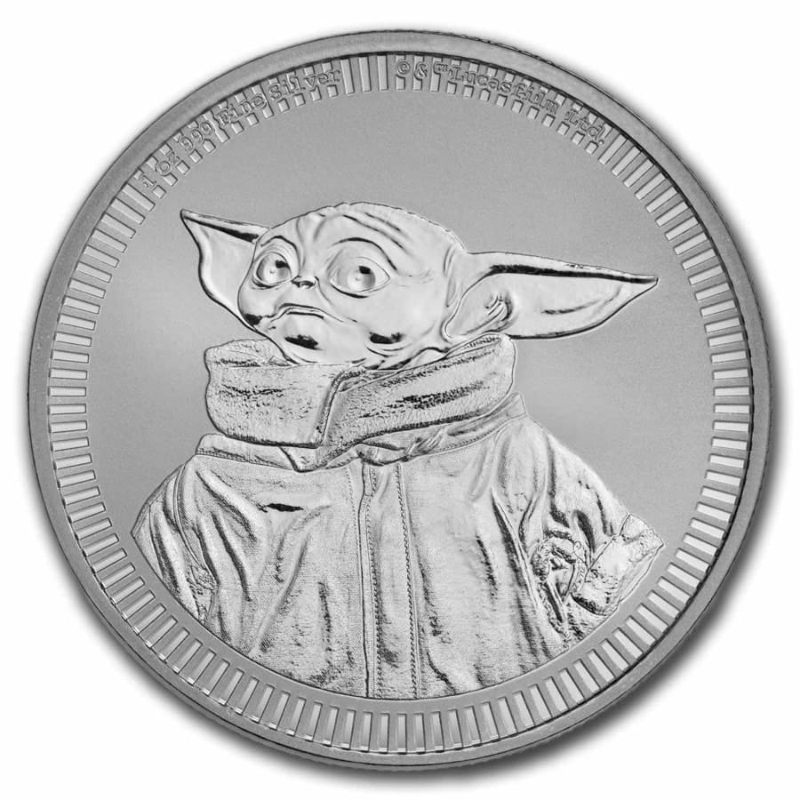 2023 Niue Silver Grogu Coin 1oz - Bullion Now