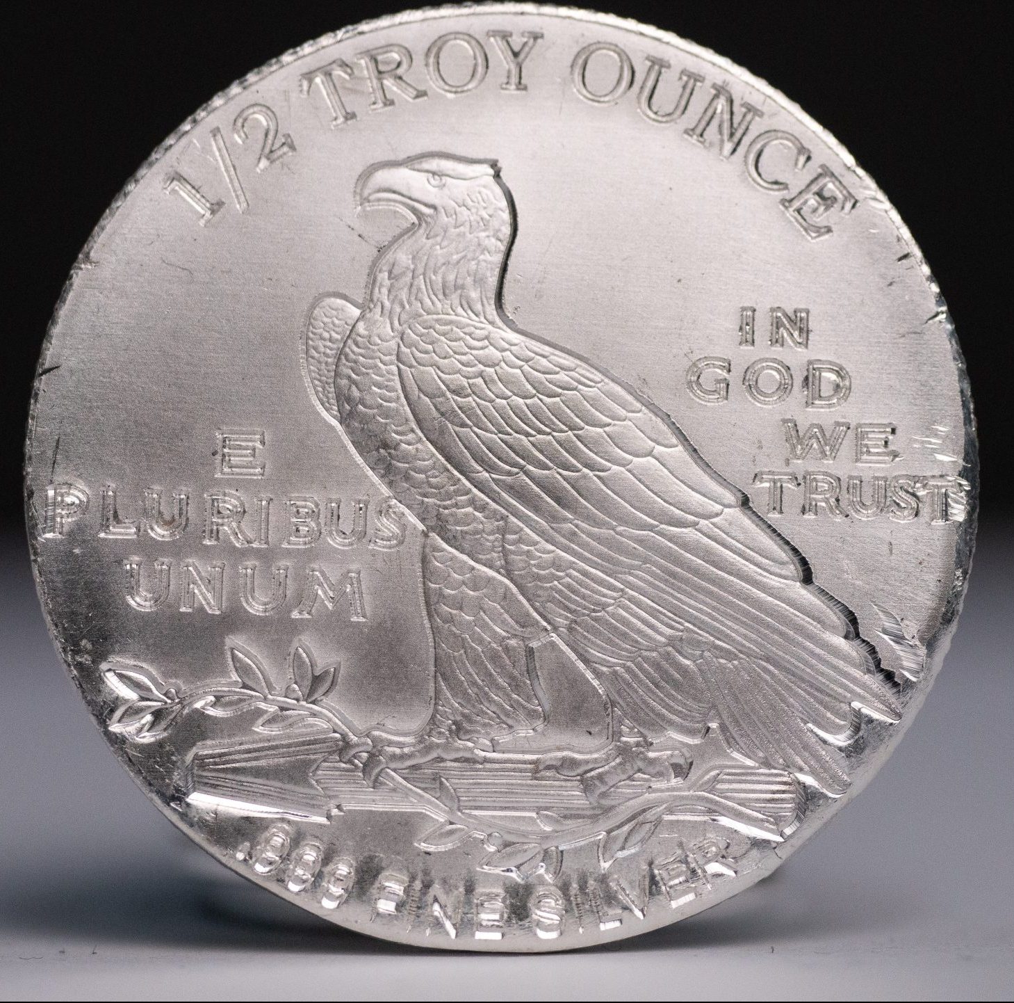 Silver Incuse Indian Round 1/2oz - Bullion Now