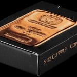 Germania Mint Copper Cast Bar 5oz - Bullion Now