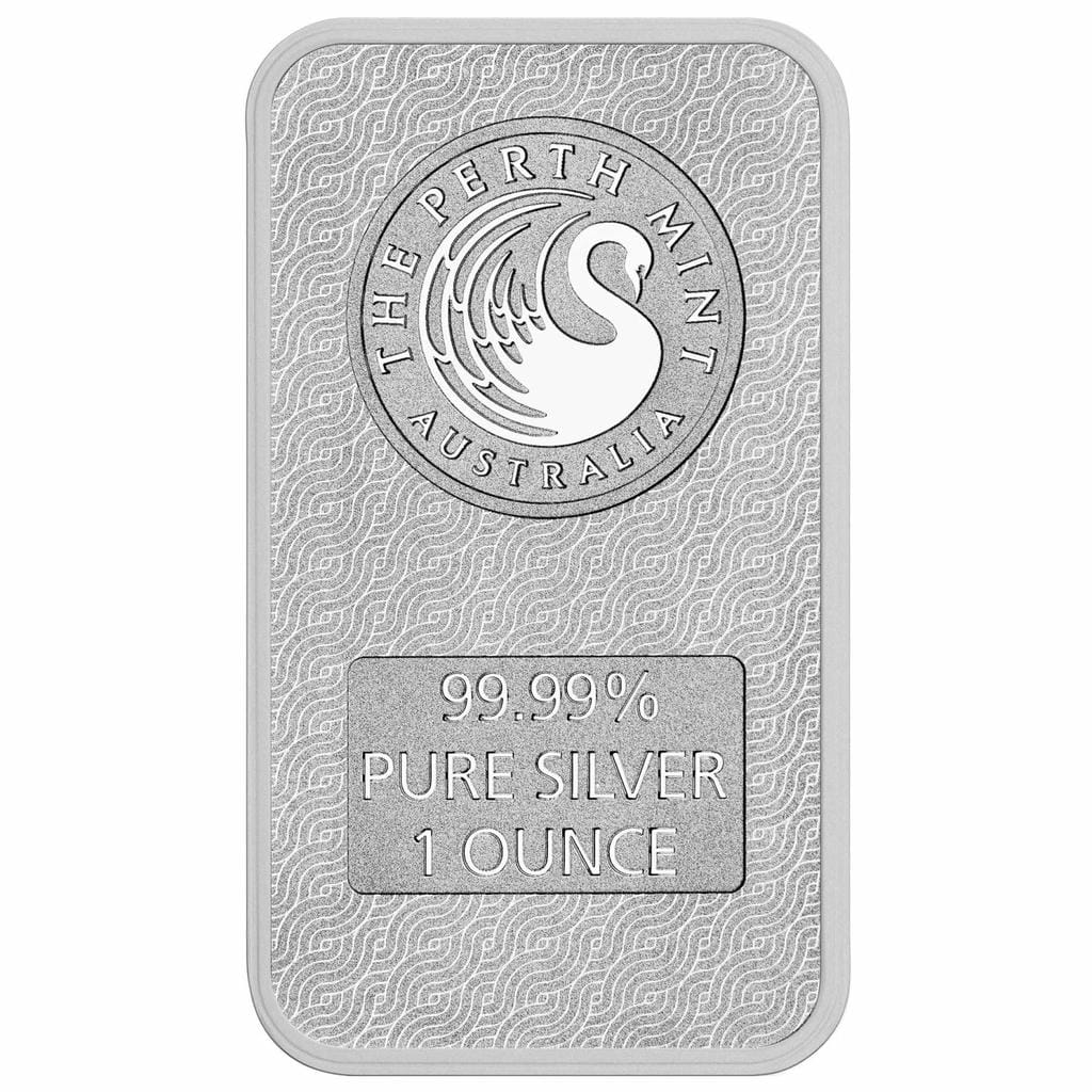 Perth Mint Silver Lunar Snake Minted Bar 1oz - Bullion Now