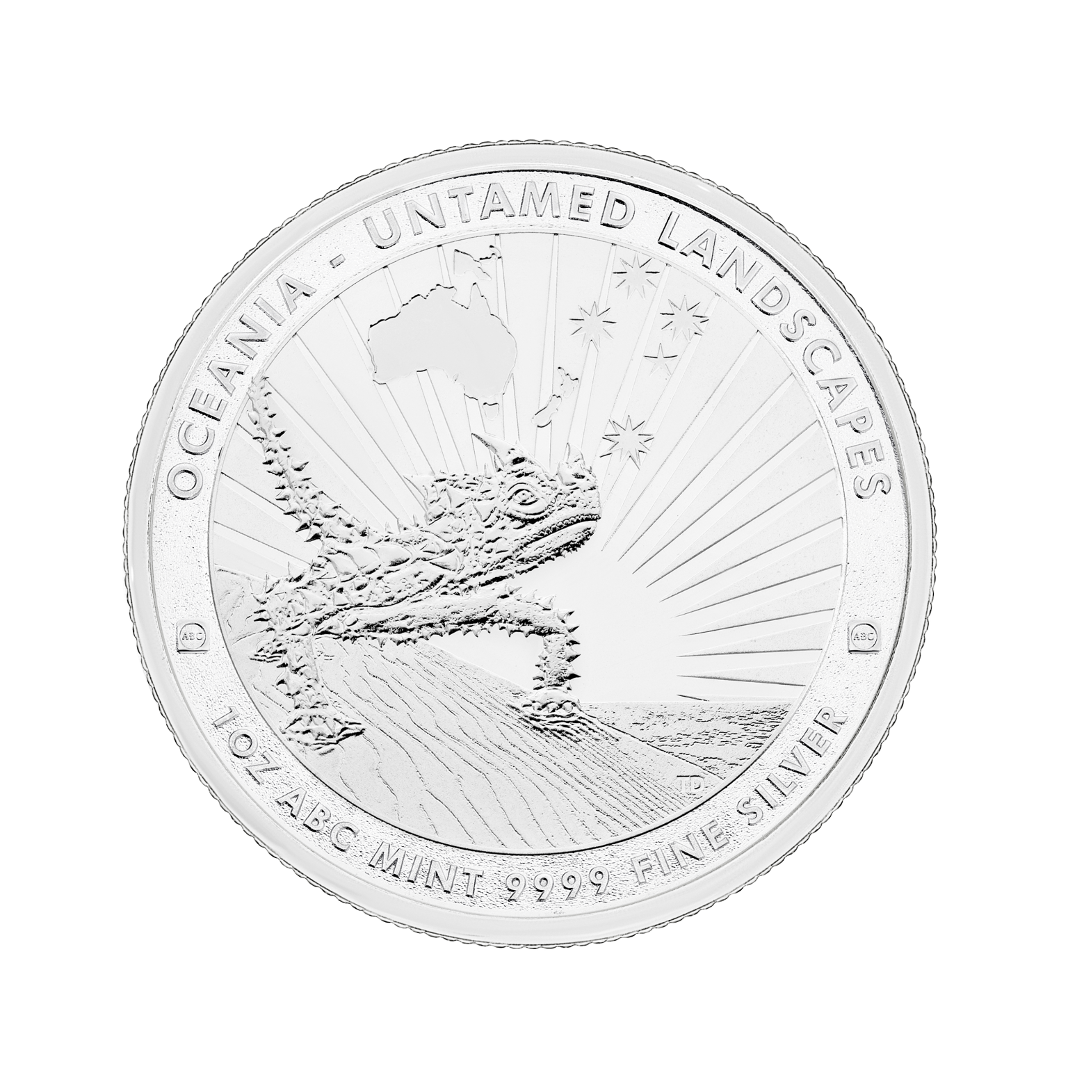 2025 ABC Silver Untamed Landscapes Thorny Lizard Coin 1oz - Bullion Now