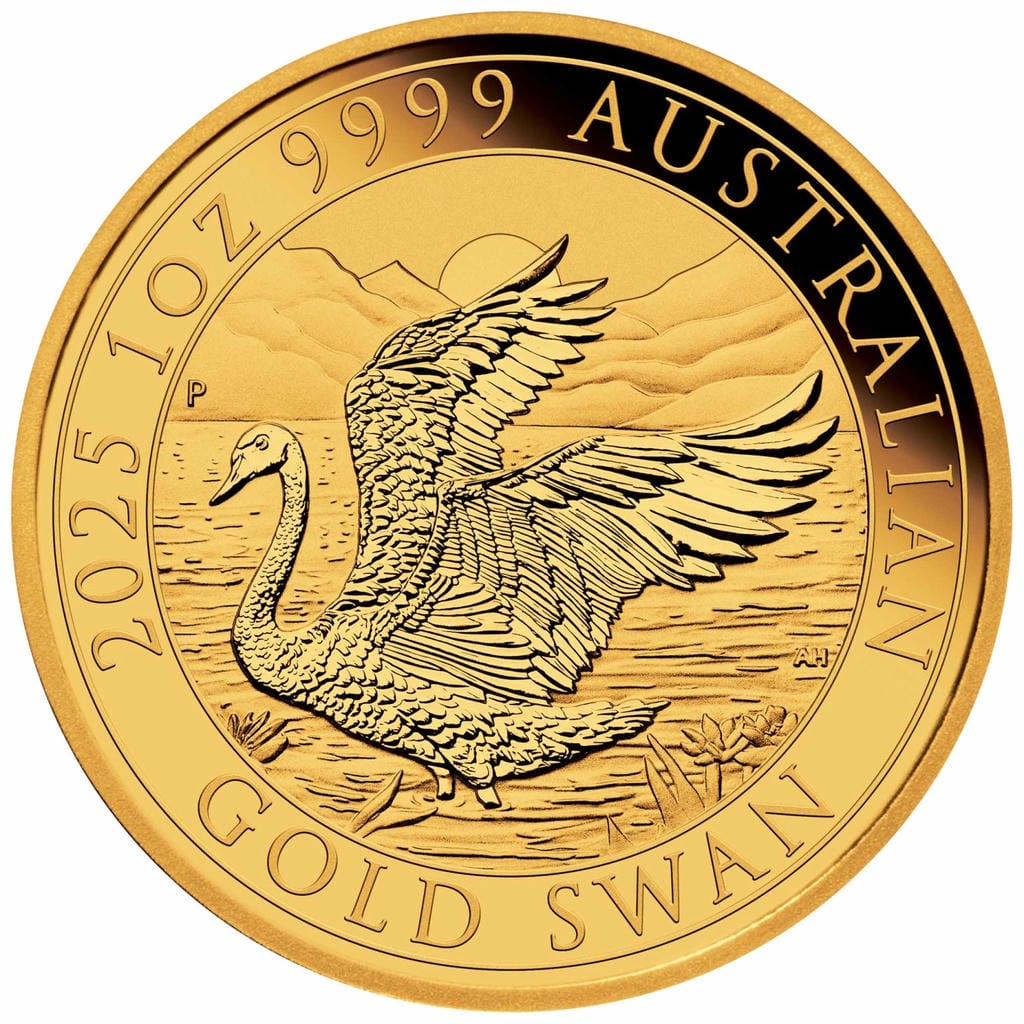 2025 Perth Mint Gold Swan Coin 1oz - Bullion Now