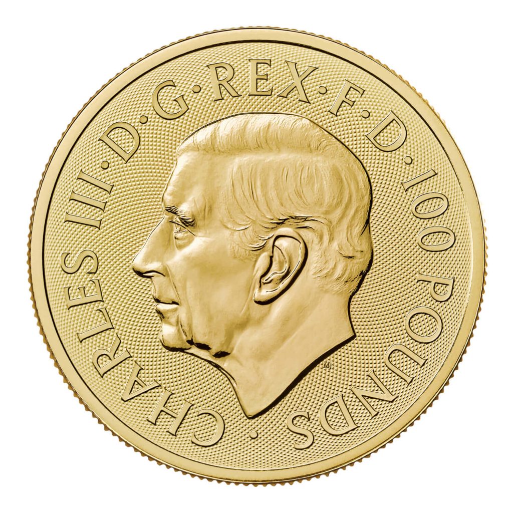 2025 Royal UK Mint Gold Tudor Beast Greyhound of Richmond 1oz Coin ...