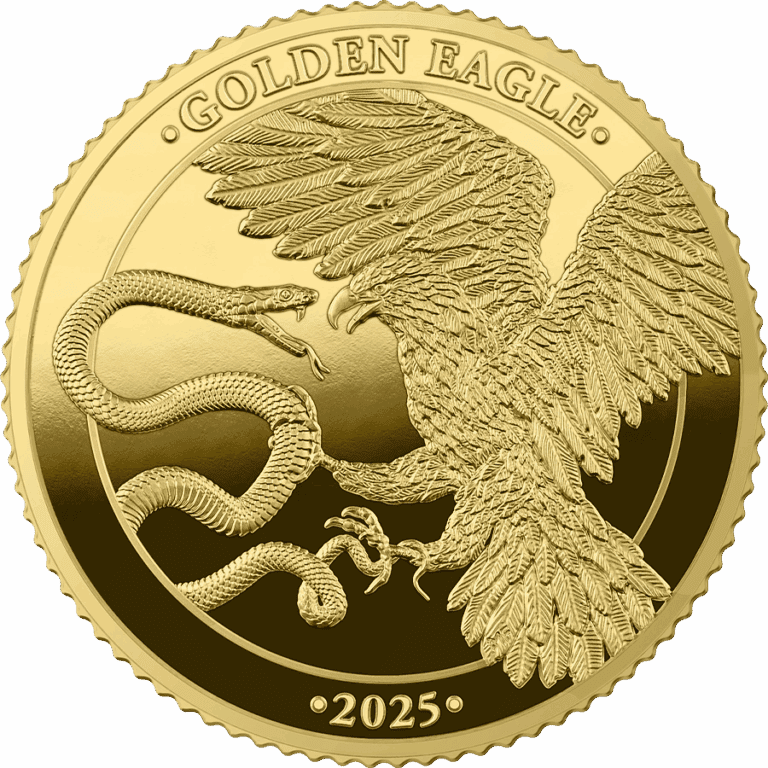 2025 Germania Mint Gold Golden Eagle Coin 1/10oz - Bullion Now