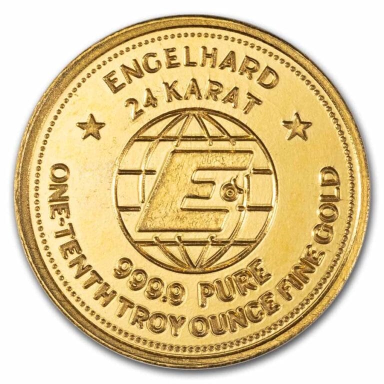 2025 Engelhard Gold Prospector Round 1/10oz - Bullion Now