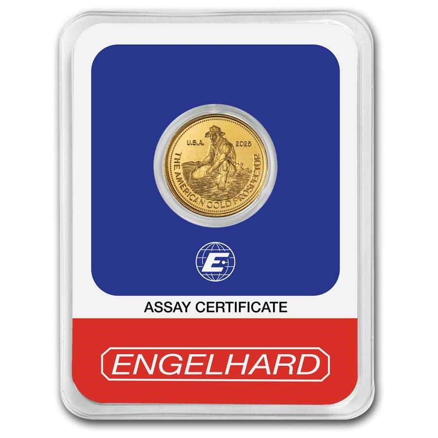 2025 Engelhard Gold Prospector Round 1/10oz - Bullion Now